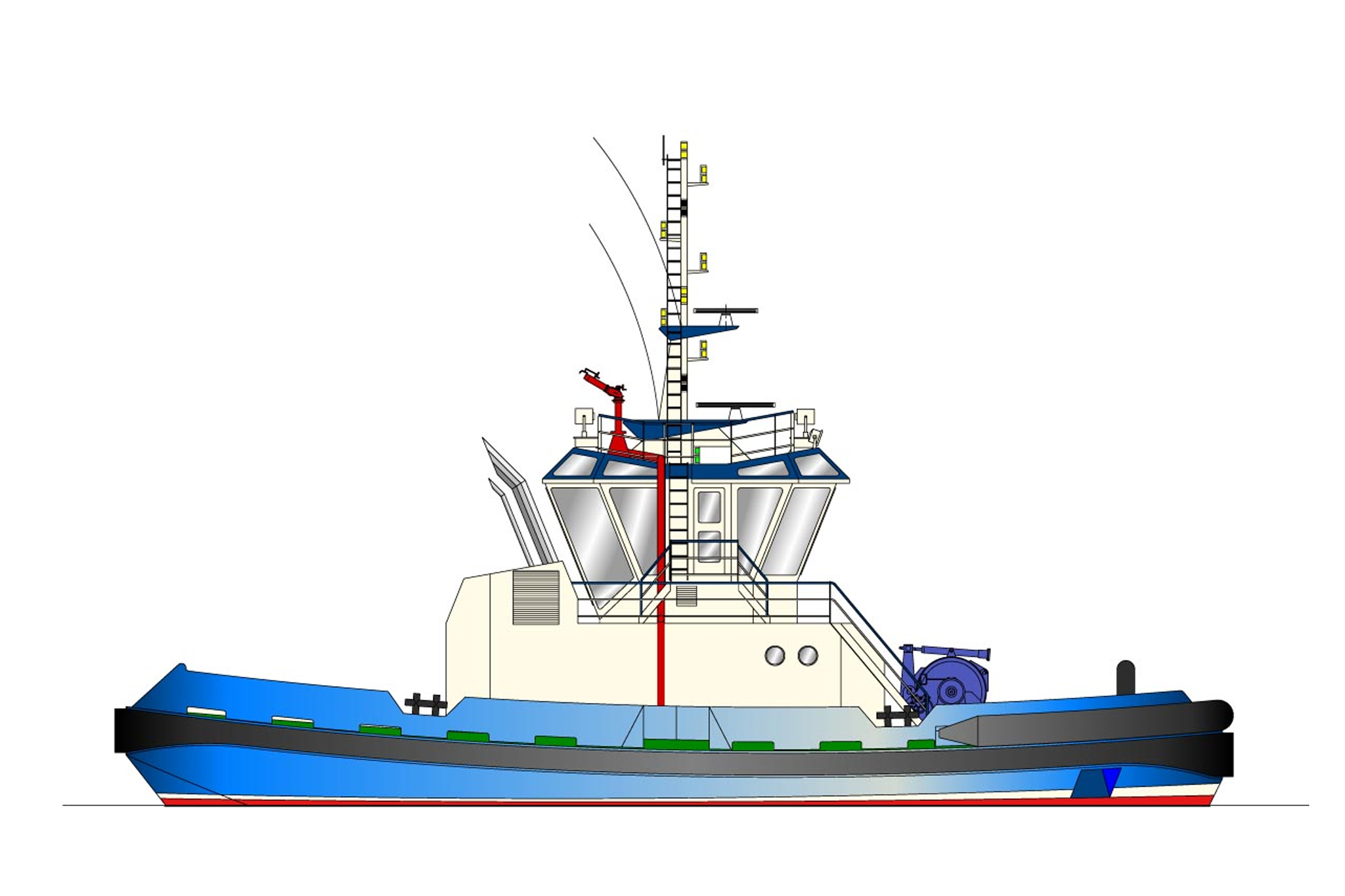 25.00m ASD Tug - Concept Design - Macduff Ship Design