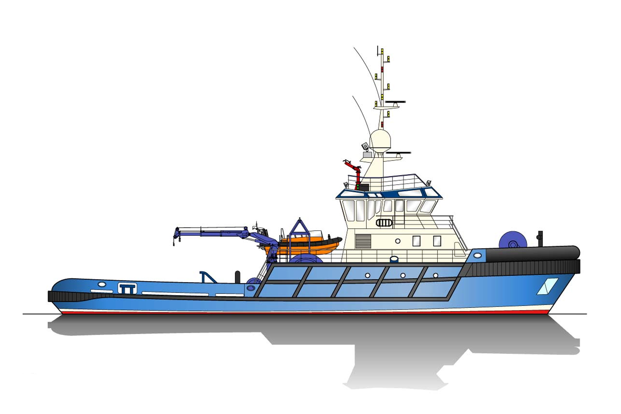 38.80m Tug - Concept Design - Macduff Ship Design
