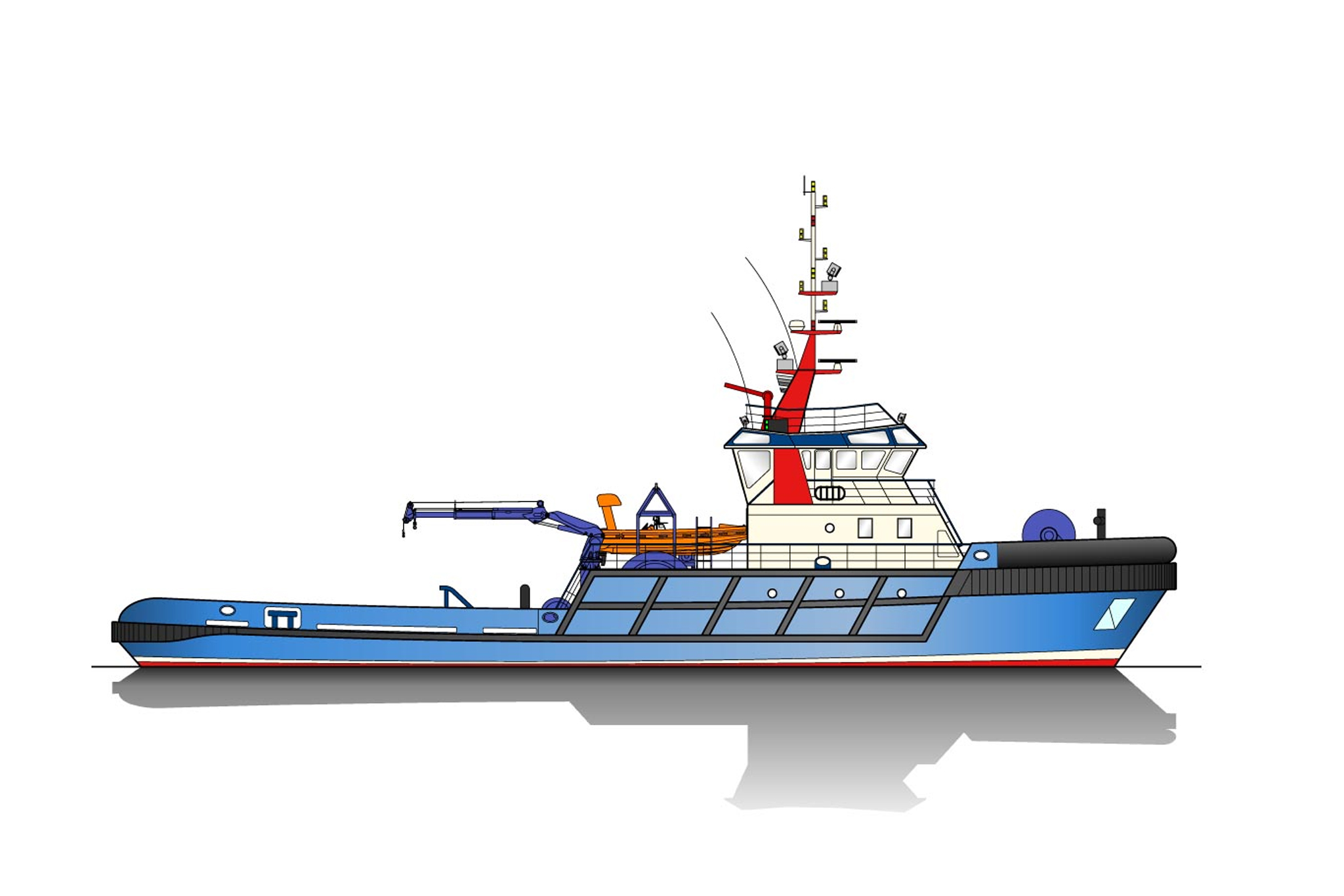 40.00m ASD Tug - Concept Design - Macduff Ship Design