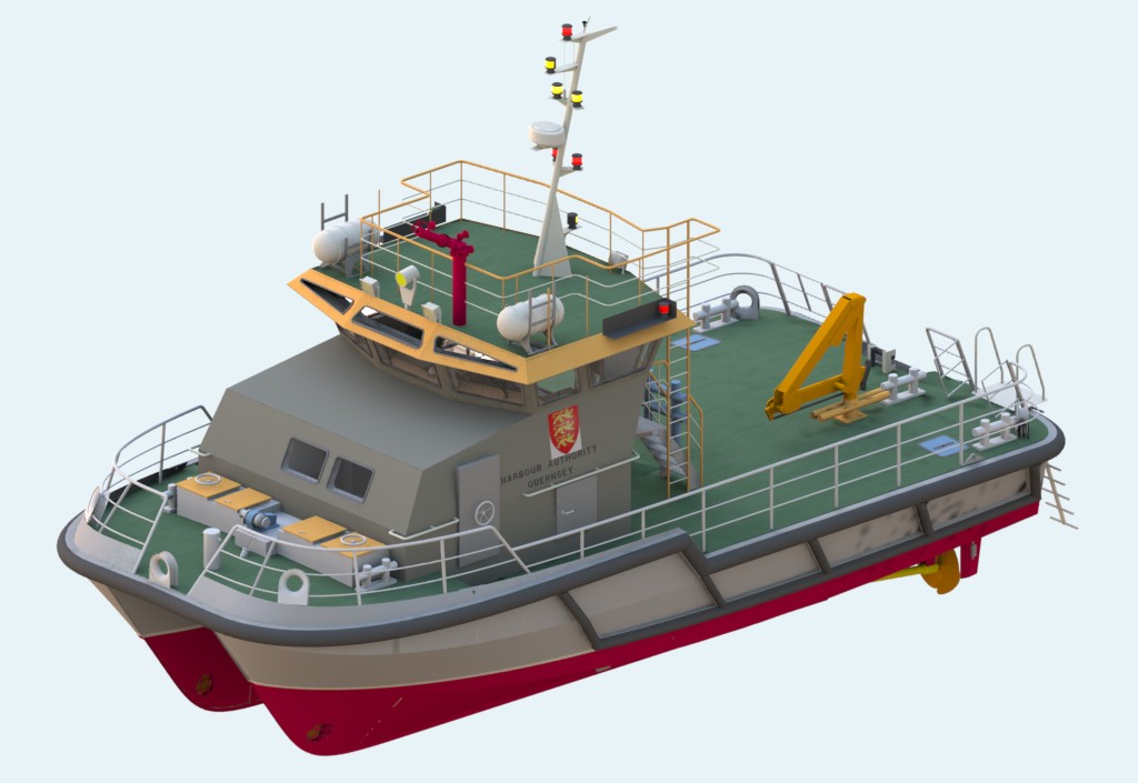 15.00m Catamaran Workboat - Sarnia - Macduff Ship Design