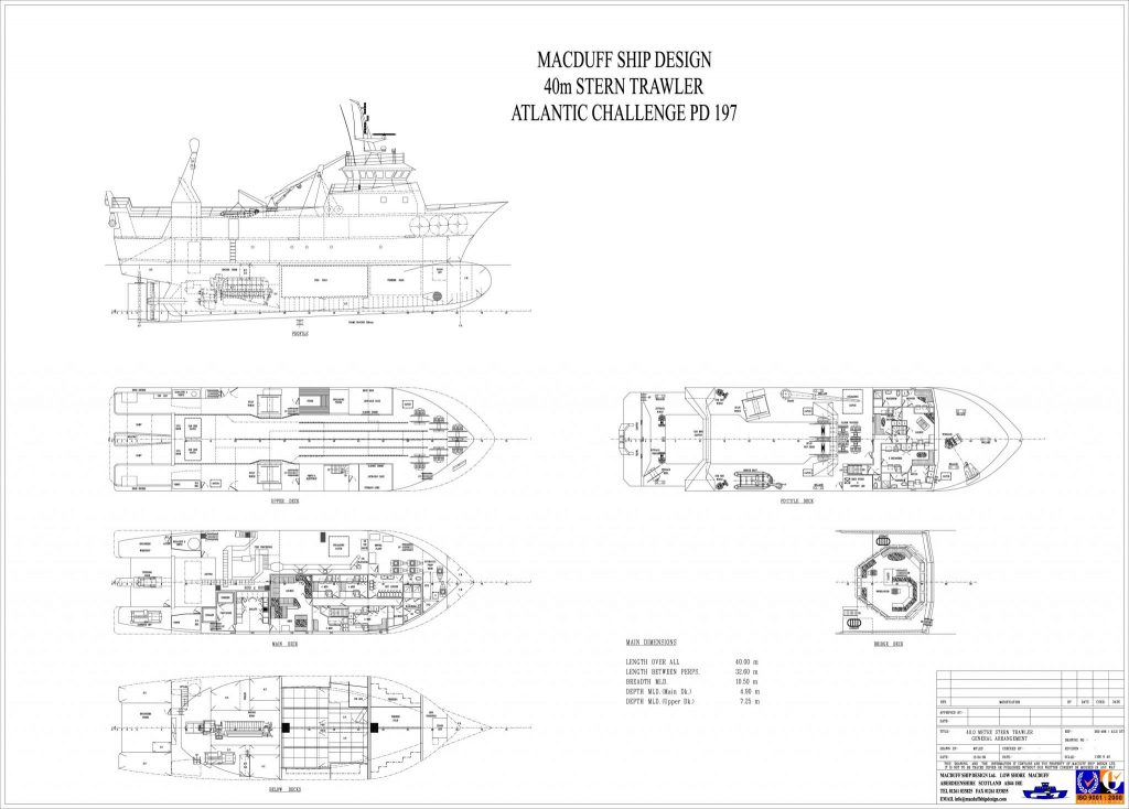 40.00m Trawlers - Macduff Ship Design
