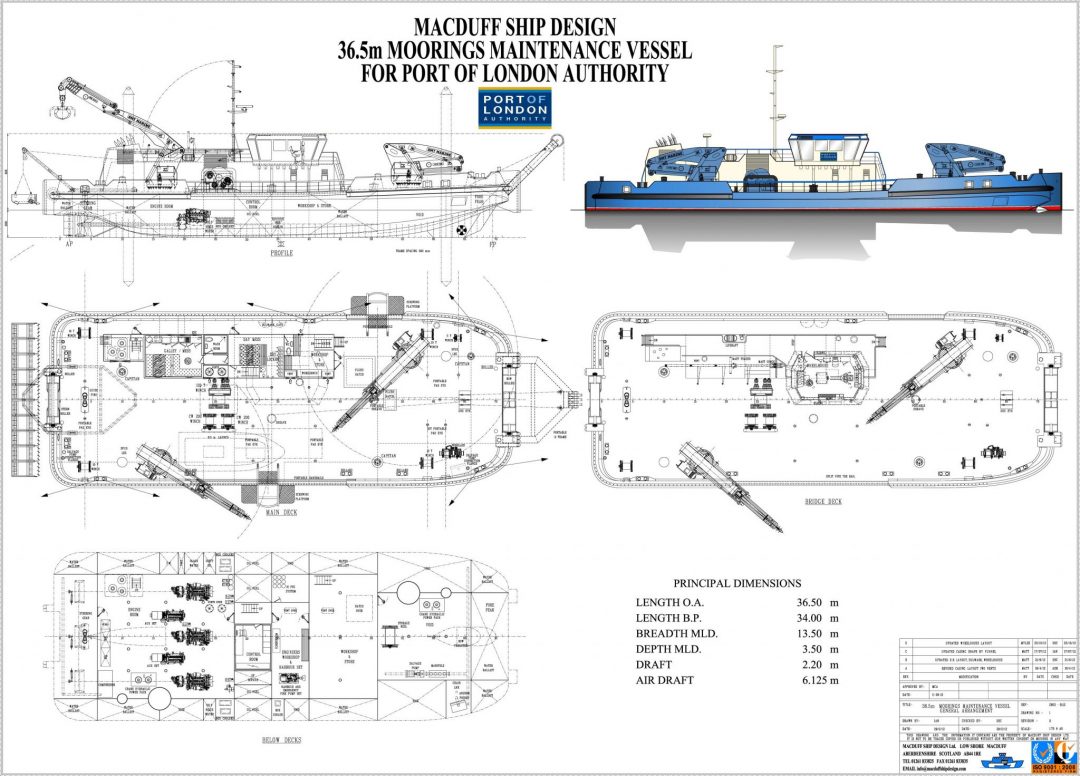 PLA - London Titan - Macduff Ship Design