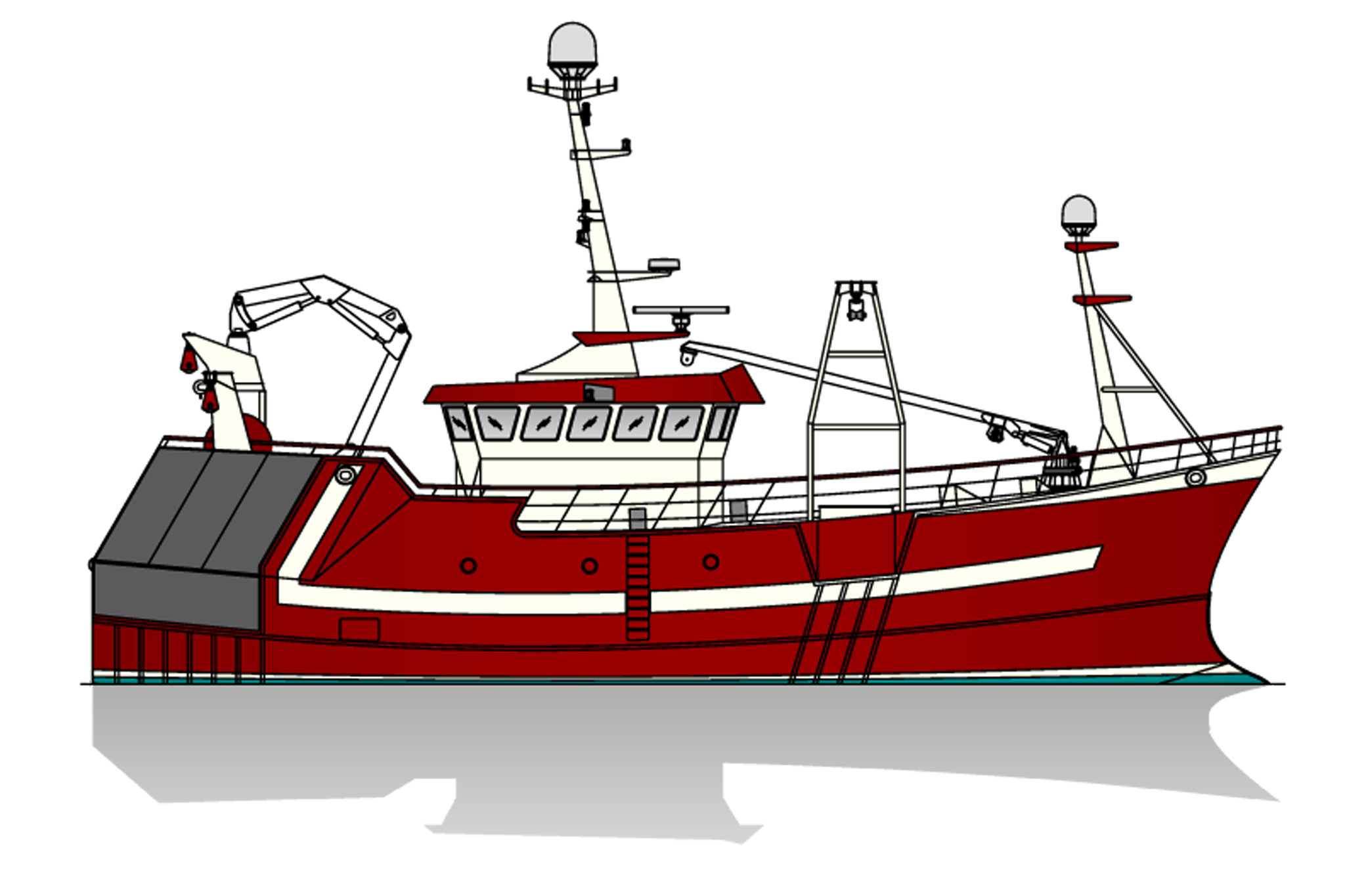 24.50m Fishing Vessel "Crystal Sea" - Macduff Ship Design
