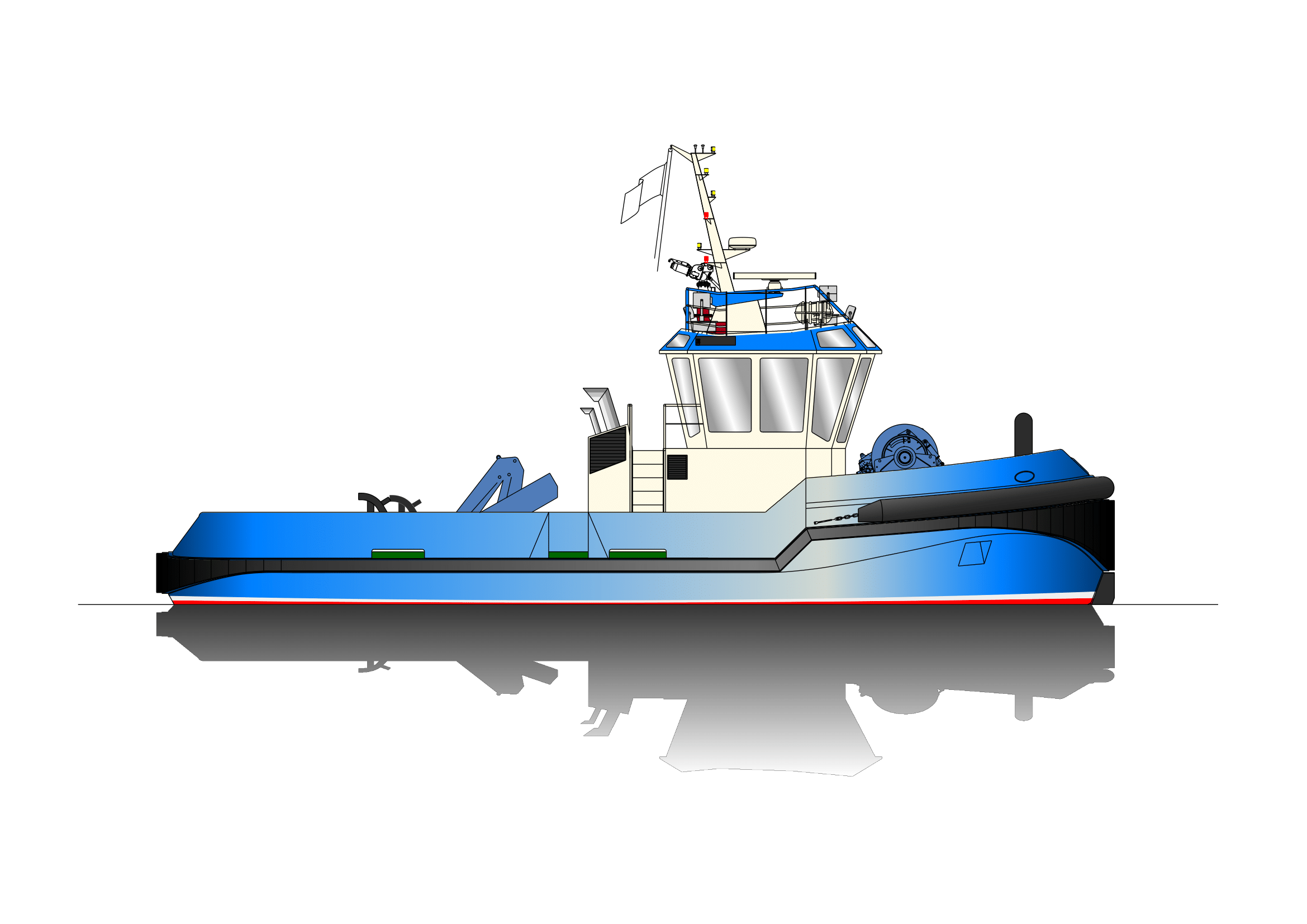 21.25m ASD Tug - Concept Design - Macduff Ship Design