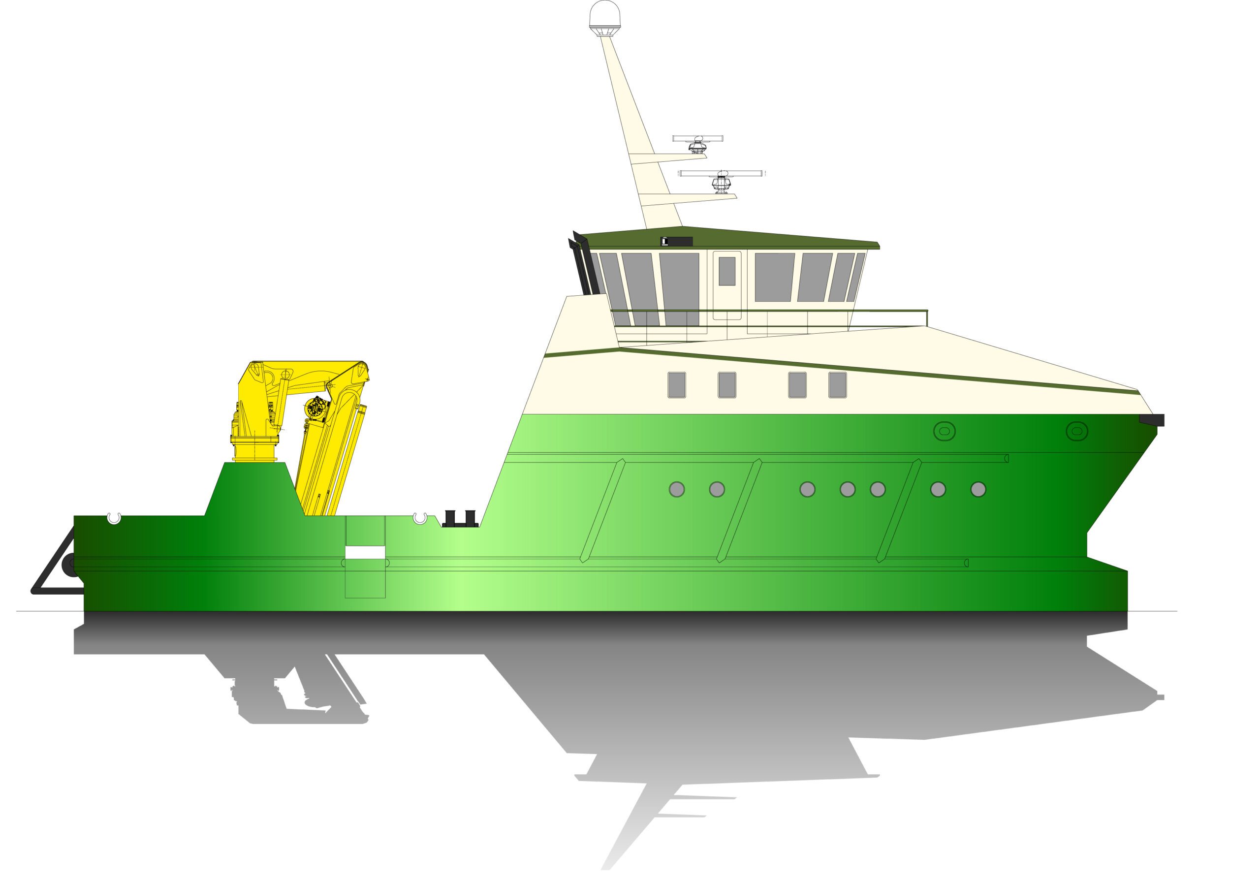 26 95m Workboat Concept Design Macduff Ship Design